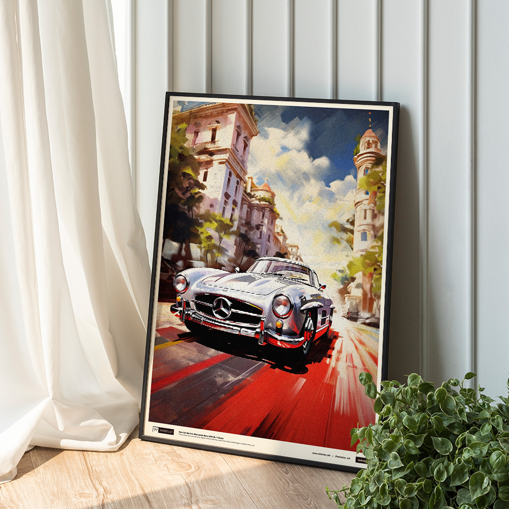 Mercedes Benz Poster Art